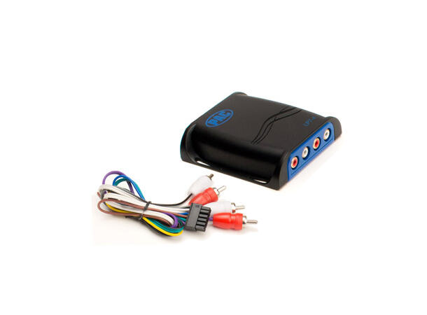 PAC - LP7-4 LOC-PRO høy/lav nivå adapter 4 kanaler, Remote funksjon ...