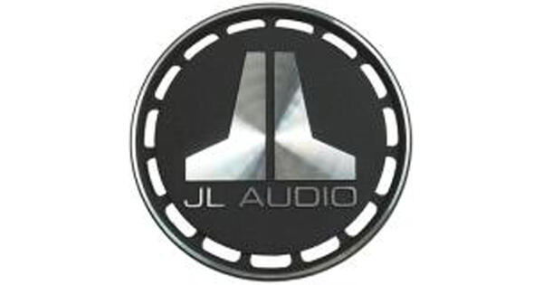 JL Audio emblem 10,5cm dekorativt logo i metall - Audiocom