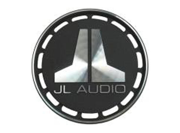 JL Audio emblem 10,5cm dekorativt logo i metall - Audiocom