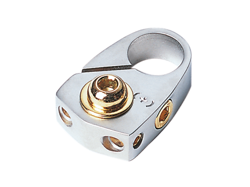 ACV Batteriterminal - Positiv pol 2X10mm + skrue - Audiocom