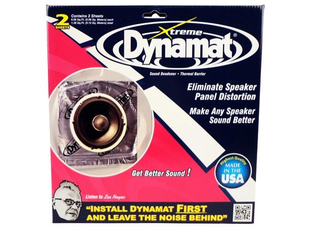 Dynamat - Xtreme, Speaker kit 2stk 254mm x 254mm dempematter - Audiocom